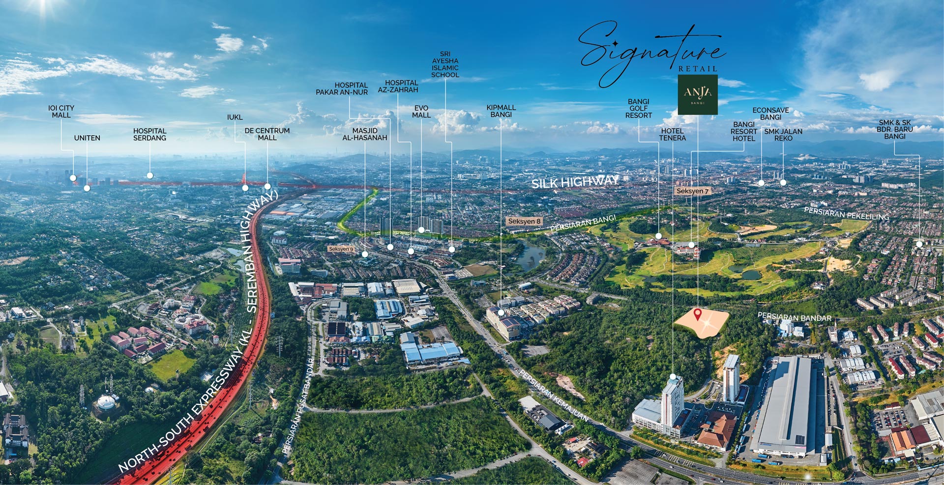 Commercial | Anja Residences & Signature Retail Bangi by Avaland